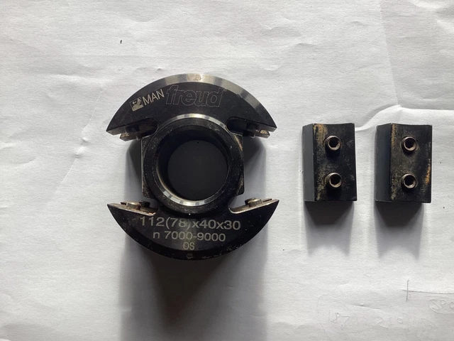 FREUD SPINDLE MOULDER Cutter Block with Limiters £63.12 - PicClick UK