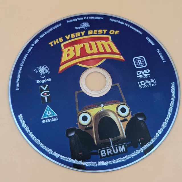 THE VERY BEST Of Brum DVD 2004 PAL Region 2 Disc Only Tested Working ...