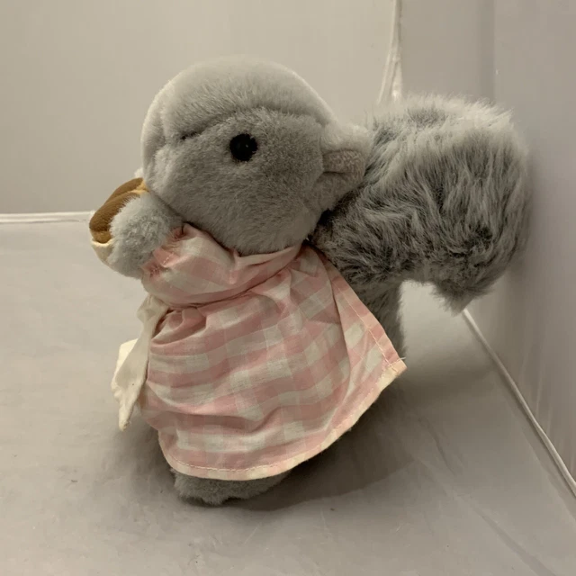 BEATRIX POTTER MRS Squirrel Nutkin Plush EDEN Toy Frederick Warne ...