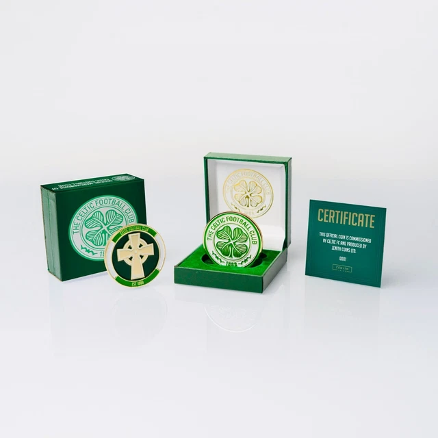 THE OFFICIAL CELTIC FC Coin Memorabilia Medal £27.99 - PicClick UK