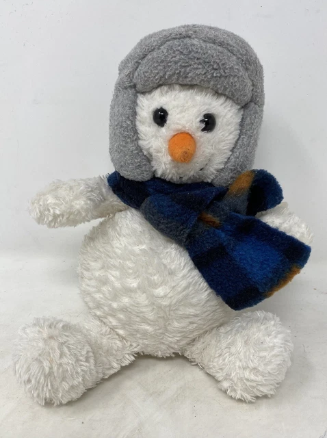 TESCO CHILLY & Co Snowman With Scarf & Hat Soft Stuffed Toy (L7) Cuddly ...