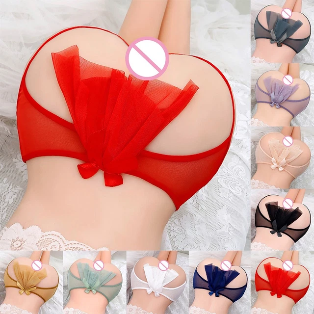 FRAUEN SEXY TIEFER V Thong Mesh Offene Schritthöschen UnterwäscheUnterhose EUR 6,12 - PicClick DE