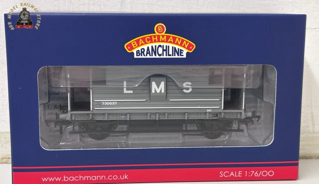 BACHMANN 38-975 LMS 20T Brake Van LMS Grey - OO Gauge £44.89 - PicClick UK