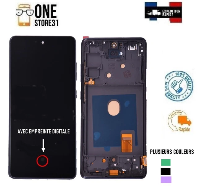 ÉCRAN OLED tactile LCD +vitre tactile +CHASSIS Pour Samsung Galaxy S20 FE (4G) EUR 55,99 ...