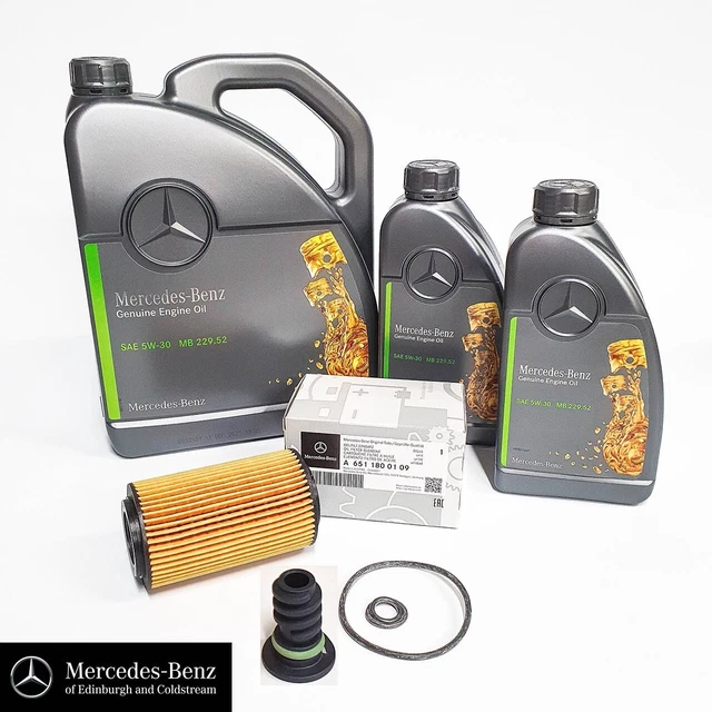 GENUINE MERCEDES-BENZ W205 CDI OM651 Diesel Engine Service Kit Oil ...