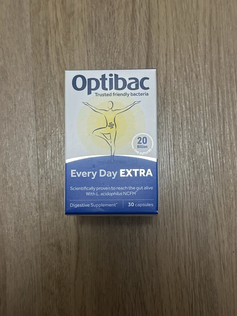 OPTIBAC PROBIOTICS FOR every day EXTRA Strength Capsules - 30 Capsules ...