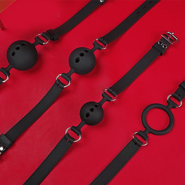 Open Mouth Ball Gags Silicone Slaves Mouth Plugs Binding Gear For Couples Game 1676 Picclick