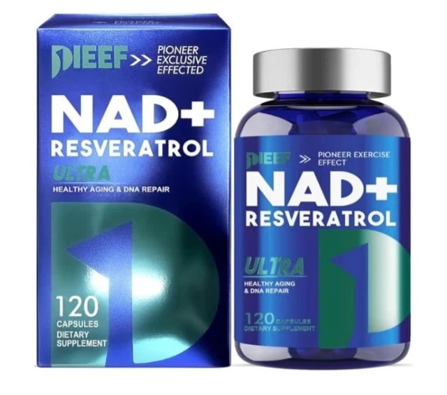 NAD+ SUPPLEMENT 1500MG, 120PCS Ultra NAD+ & Resveratrol Supplement £10. ...