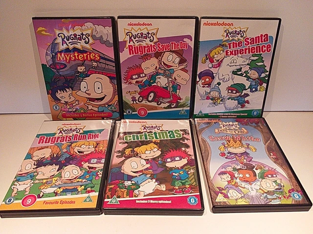 RUGRATS ANIMATED RETRO TV Series DvD Bundle X6 Compilation Releases 90s ...