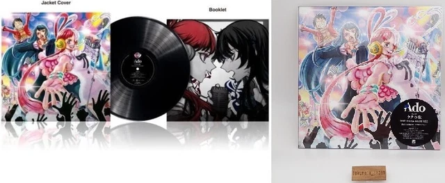 ADO UTA NO Uta ONE PIECE FILM RED Vinyl Limited Edition Black Analog ...