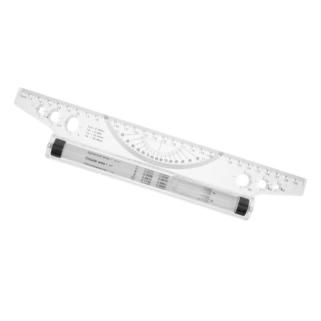 PARALLEL DRAWING RULER for Angle Measurement Angle Scale Drawing Ruler ...