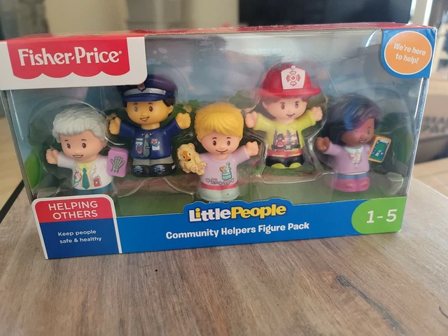 FISHER PRICE LITTLE People Community Helpers Figure Pack EUR 13,59 ...