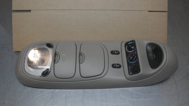 FORD EXCURSION OVERHEAD Top Roof Console Map Light 00-05 Tan £148.38 ...