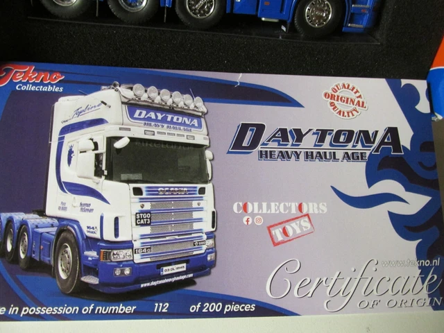 TEKNO SCANIA 164 T/Line 8X4 Tractor Unit-Daytona Ireland-Ltd Edition-1: ...