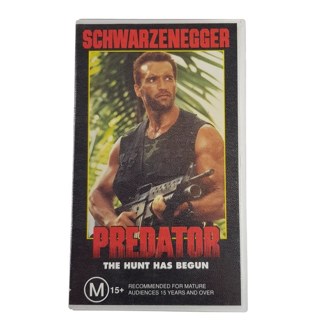 PREDATOR VHS TAPE Fox Video 1993 Arnold Schwarzenegger EUR 23,94 ...