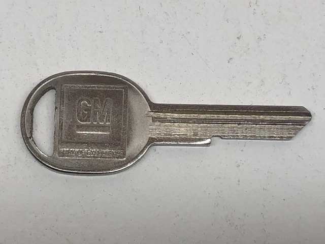 NEW GENUINE USA GM Door, Trunk B49-B Key Blank Mark of Excellence For ...