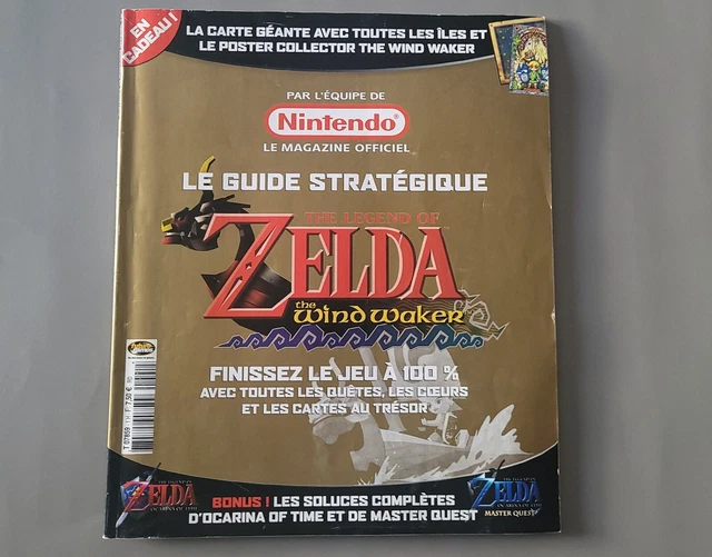 NINTENDO ZELDA GUIDE Stratégique Wind Waker + Map Poster EUR 29,90 ...