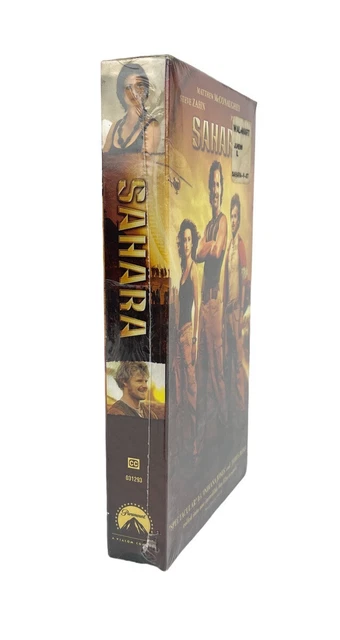 SAHARA 2005 PARAMOUNT Watermark VHS Penelope Cruz Matthew McConaughey ...