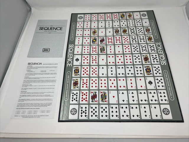 Sequence Board Game Replacement Cards FOR SALE! - PicClick UK