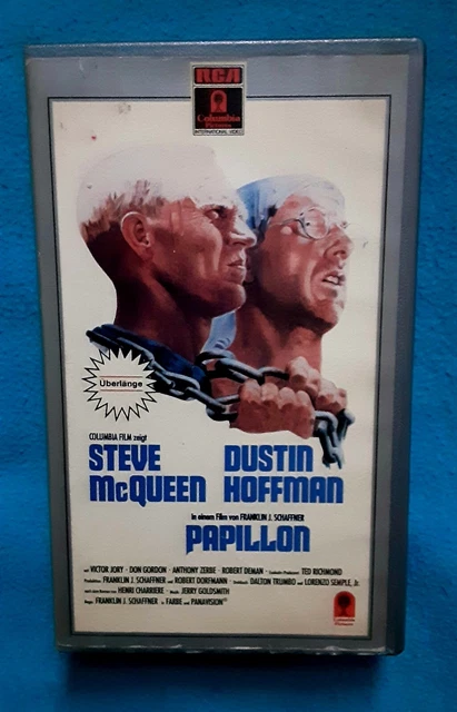 PAPILLON / VHS / Steve McQueen / RCA-Hartbox / Rarität £7.61 - PicClick UK