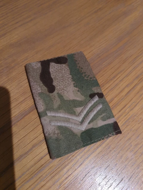 BRITISH ARMY SURPLUS MTP Camouflage Rank Slide, Lance Corporal - Field Marshal 1 £5.00 - PicClick UK
