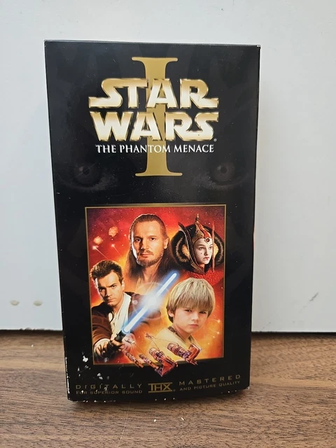 STAR WARS: EPISODE I - The Phantom Menace (1999) VHS cassette movie £3. ...