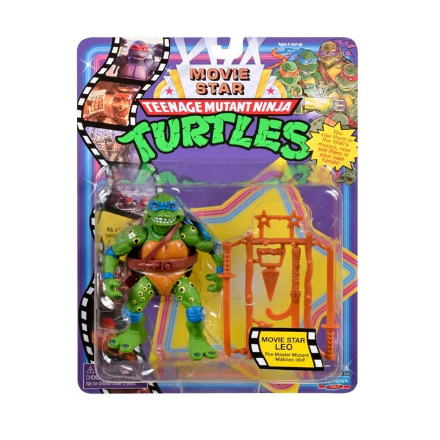 TMNT CLASSIC 1991 Movie Star Turtle Leonardo EUR 21,29 - PicClick DE