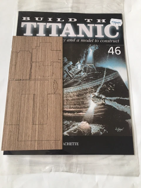 1/250 HACHETTE BUILD The Titanic Model Ship Issue 46 Inc Part Pictured ...