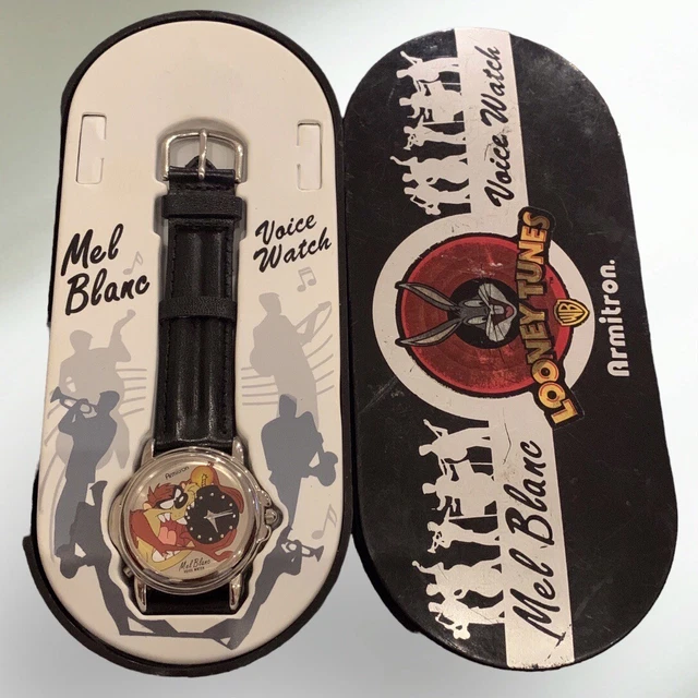 VINTAGE TAZ WATCH 90s Looney Tunes Tasmanian Devil Armitron Untested £ ...