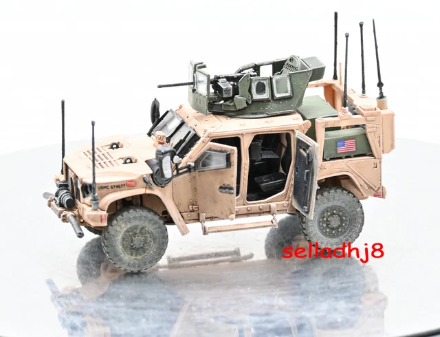 NEW 1/72 US JLTV Joint Light Tactical Vehicle Desert + Green Painted ...