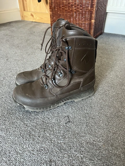 HAIX BROWN COMBAT Boots MOD Brown - Size 11 M £47.52 - PicClick UK