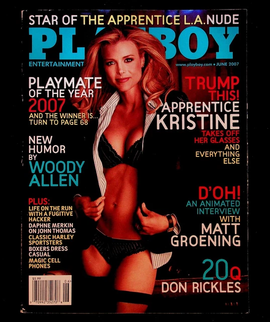 PLAYBOY MAGAZINE JUNE 2007 BAGGED w/ Centerfold Brittany Binger Bellevue OH £8.21 - PicClick UK