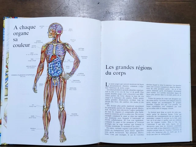 LE CORPS HUMAIN / anatomie et fonctionnement EUR 5,00 - PicClick IT