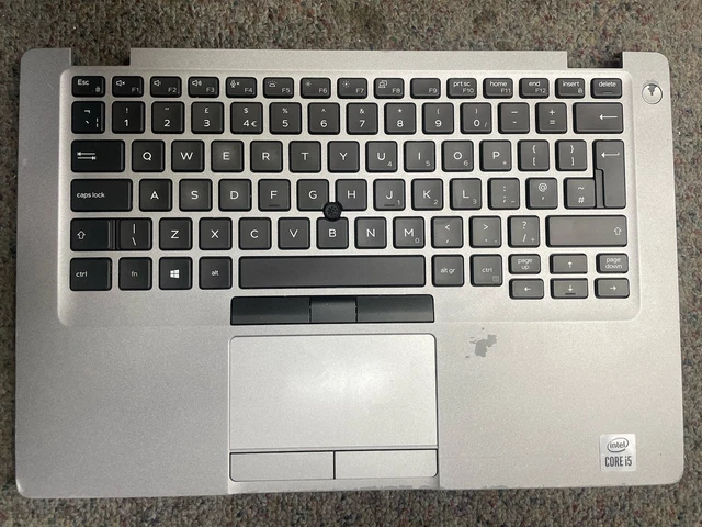 DELL LATITUDE 5410 Grey Palmrest Motherboard Touchpad I5 10th Gen Fully ...
