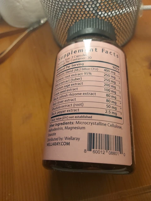 WELLARAY TURMERIC & Probiotic Capsules - 90 capsules £40.00 - PicClick UK