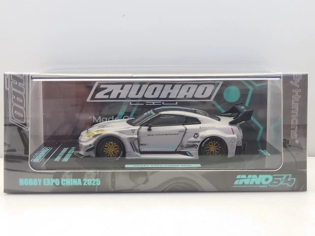 INNO ELS INNO HOBBY EXPO CHINA 2025 1/64 GT-R R35 Wide Body ZHUOHAO LIU ...
