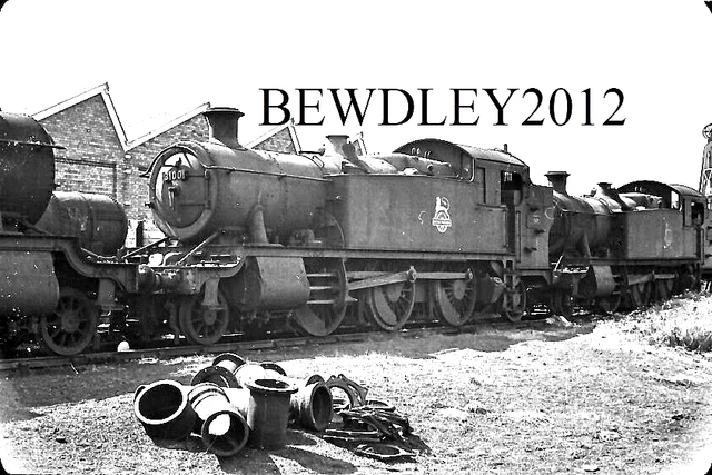 NEGATIVE 35MM GWR 3100 & 3101 AT SWINDON WORKS 24/4/1960 £3.99 ...