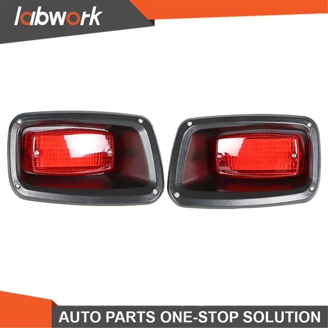 LABWORK GOLF CART Full LED Rear Tail Light (2 LED Taillights) for EZGO ...