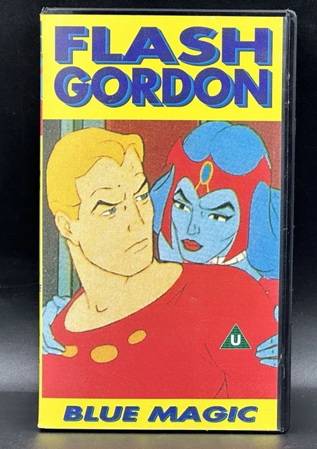 FLASH GORDON BLUE Magic Animated VHS Castlevision 1989 TESTED & WORKING ...