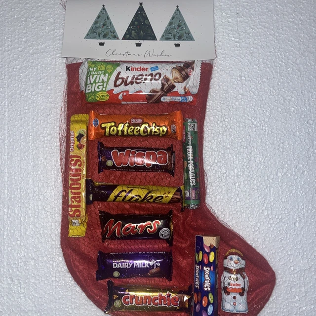 XL NOSTALGIC CHOCOLATE Stocking retro selection box gift 80s/90s kid ...