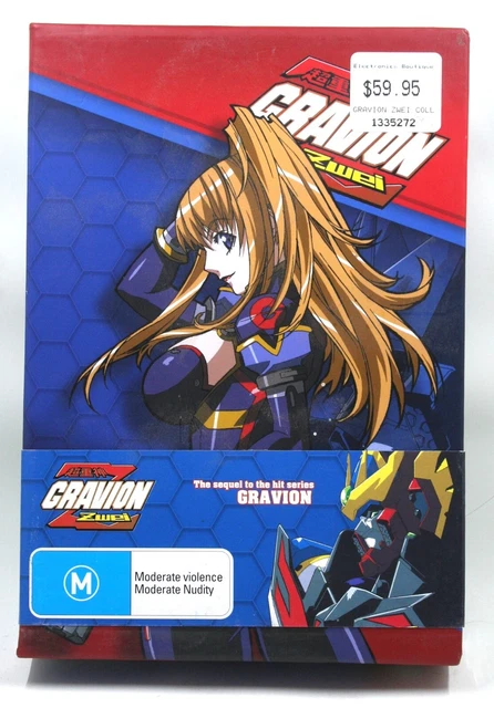 GRAVION ZWEI. THE Sequel to Gravion. 3 DVD Box Set. Region 4 PAL. $34. ...