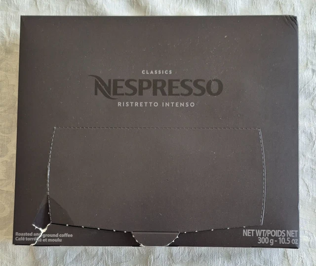 NESPRESSO PRO CLASSICS RISTRETTO INTENSO Coffee capsules pods. Box of ...