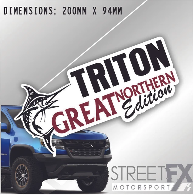GREAT NORTHERN STICKER Decal for Mitsubishi Triton 4x4 Offroad £3.02 ...