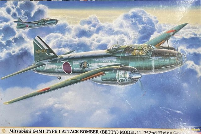 1/72 WW2 BOMBER : Mitsubishi G4M1 Type 1 "Betty" [IJN] #00736 ...