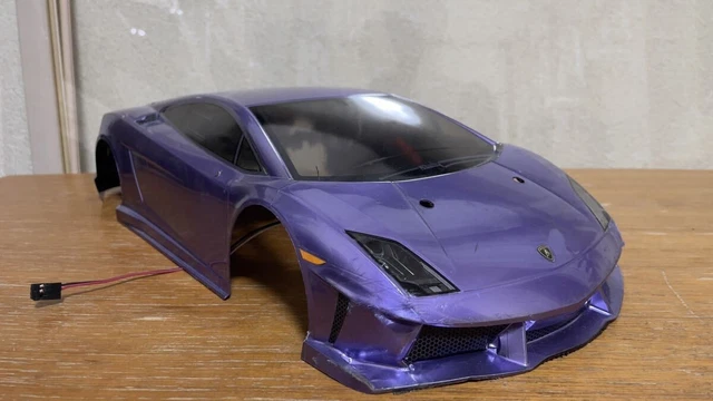 TAMIYA LAMBORGHINI GALLARDO 1/10 Body with LEDs, Drift Car, RC, TAMIYA ...