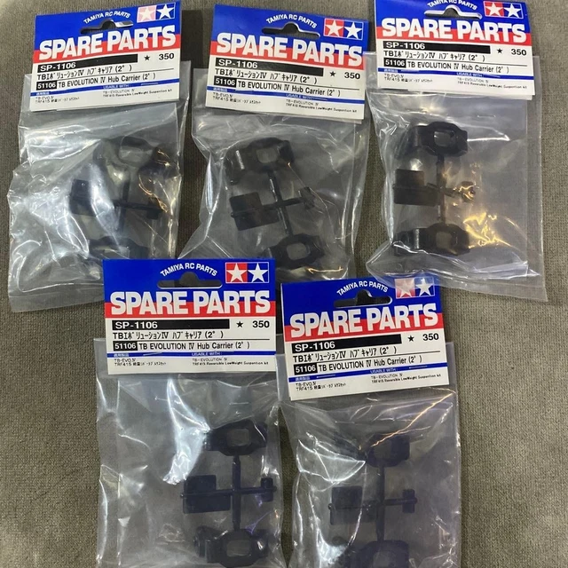 TAMIYA TB-EVO IV Hub Carrier 2° SP-1106 (5-pcs) RC Spare Parts £46.02 ...