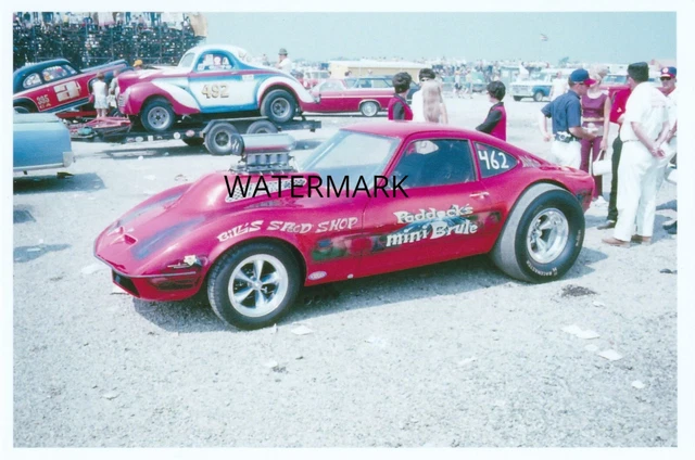 1960S DRAG RACING-&PADDACK'S Mini Brute"-Opel GT AA/GS-1969 NHRA ...