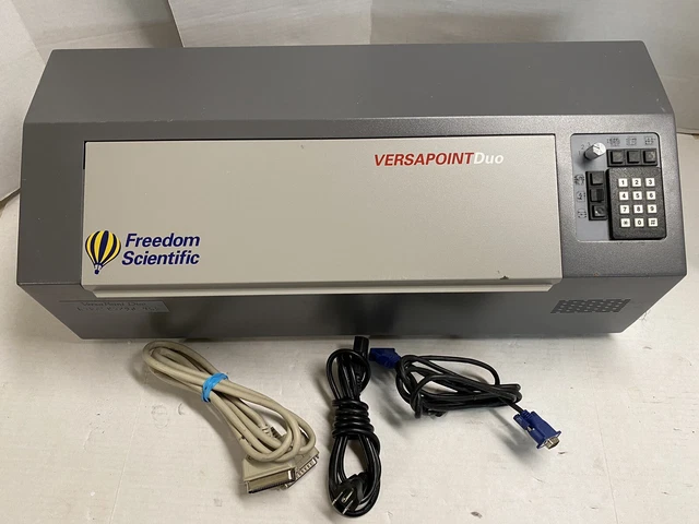 FREEDOM SCIENTIFIC VERSAPOINT Duo BP2B-01 Braille Printer $99.99 - PicClick