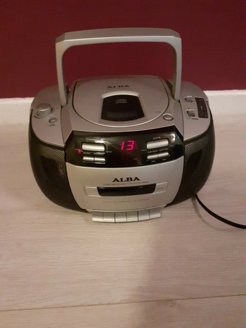 ALBA STEREO radio cassette Recorder with CD model # CX530/B £19.00 ...