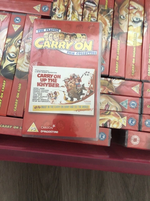CARRY ON VHS Movie Box Set Collection Vintage Video Cassette Tapes Pal ...